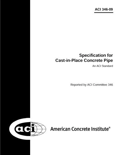 خرید و قیمت دانلود کتاب ACI 346-09: Specification for Cast-in-Place Concrete Pipe 2009 | ترب