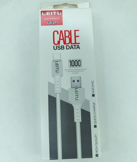 خرید و قیمت کابل شارژ یو اس بی به تایپ سی Leitu LD-27 | ترب