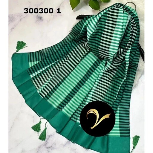 خرید و قیمت شال نخی سبز ترند سال جدید | ترب