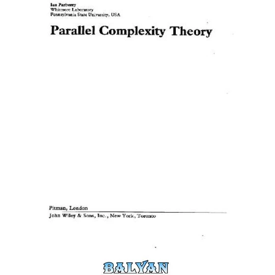 خرید و قیمت دانلود کتاب Complexity Of Parallel Computations ترب