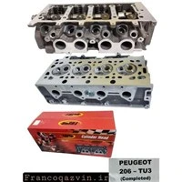 خرید و قیمت سر سیلندر پژو 206 – TU3 کامل کد B توسن TOSAN | ترب