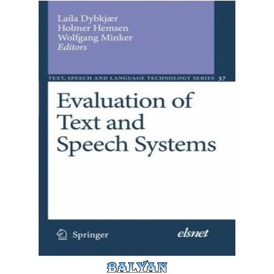 خرید و قیمت دانلود کتاب Evaluation Of Text And Speech Systems Text Speech And Language