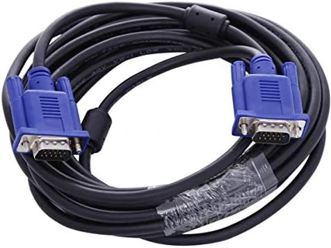 خرید و قیمت Hightech VGA Cable 5 Meter Blue Head Male to Male | ترب