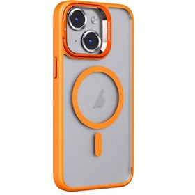 خرید و قیمت قاب آیفون 15 پرو شفاف استند شو ایسون کیس با مگ سیف ومحافظ ...