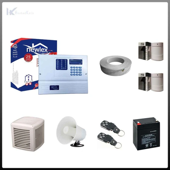 خرید و قیمت پک کامل دزدگیر اماکن سیمکارتی نیولکس NEWLEX | ترب