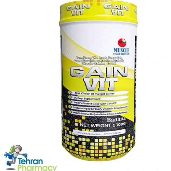 خرید و قیمت گین ویت ویتاپی 1300 گرمی موز– VITAP GAIN VIT | ترب