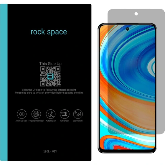 خرید و قیمت گلس شیائومی Redmi Note 9 Pro مدل نانو هیدروژل پرایوسی برند
