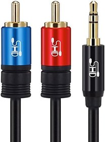 خرید و قیمت SHD SHD 3.5mm Aux to 2RCA Y Splitter Stereo Audio Cable ...
