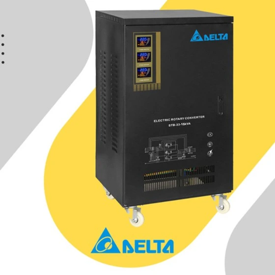 خرید و قیمت استابلایزر دلتا 15KVA سه فاز سروو موتور مدل STB-33-15kva | ترب