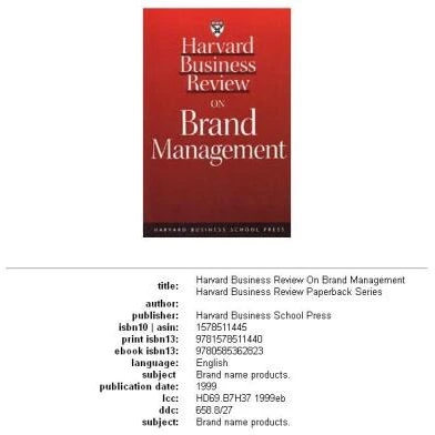 خرید و قیمت دانلود کتاب Harvard business review on brand management ...