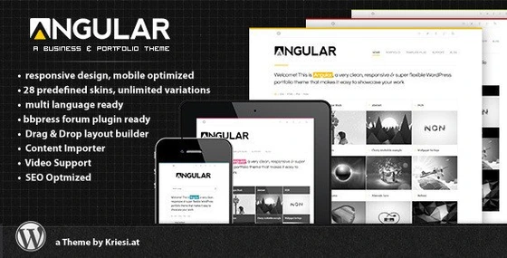 خرید و قیمت دانلود قالب وردپرس Angular ترب
