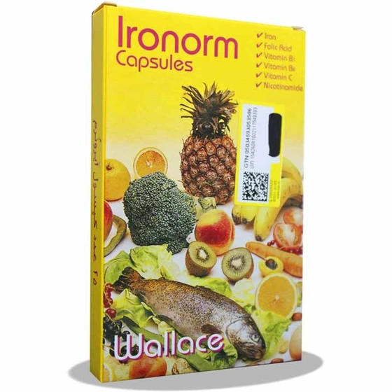 خرید و قیمت کپسول آیرونرم والاس Wallac Ironorm | ترب