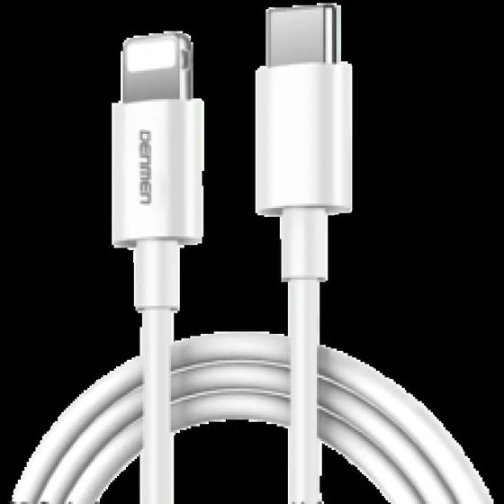 خرید و قیمت کابل تبدیل USB C به لایتنینگ دنمن مدل D10L طول 1 متر | ترب