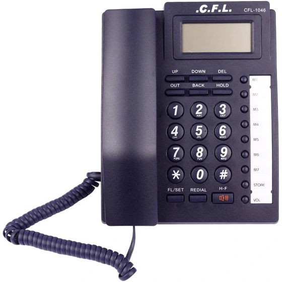 خرید و قیمت تلفن رومیزی سی اف ال C.F.L CFL-1046 | ترب