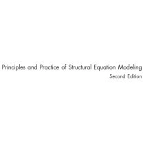 خرید و قیمت دانلود کتاب Principles and practice of structural equation ...