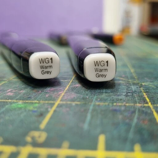 خرید و قیمت ماژیک راندو دو سر برند تاچ کد WG1 Warm Gary | ترب