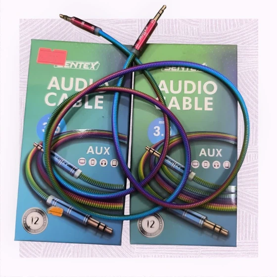 خرید و قیمت کابل AUX SENTEX فنر فلزی | ترب