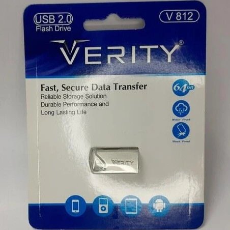 خرید و قیمت فلش مموری وریتی Verity مدل V 812 ظرفیت 64 گیگابایت | ترب