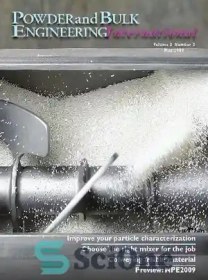 خرید و قیمت دانلود کتاب Powder and Bulk Engineering – مهندسی پودر و فله ...
