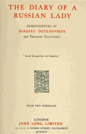 خرید و قیمت کتاب The diary of a Russian lady نسخه کامل | ترب