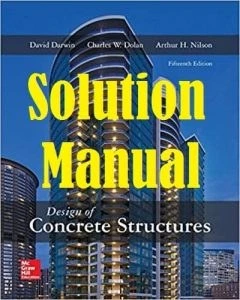 خرید و قیمت Solution Manual for Design of Concrete Structures – Arthur Nilson, David Darwin | ترب