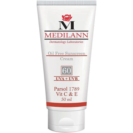 خرید و قیمت کرم ضدآفتاب فاقد چربی SPF60 رنگی مدیلن (Medilann) وزن 50 گرم | ترب