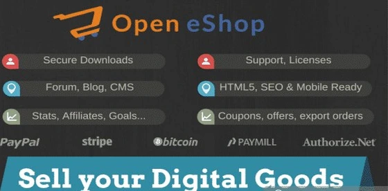 خرید و قیمت دانلود اسکریپت PHP فروش محصولات دیجیتالی Open eShop | ترب