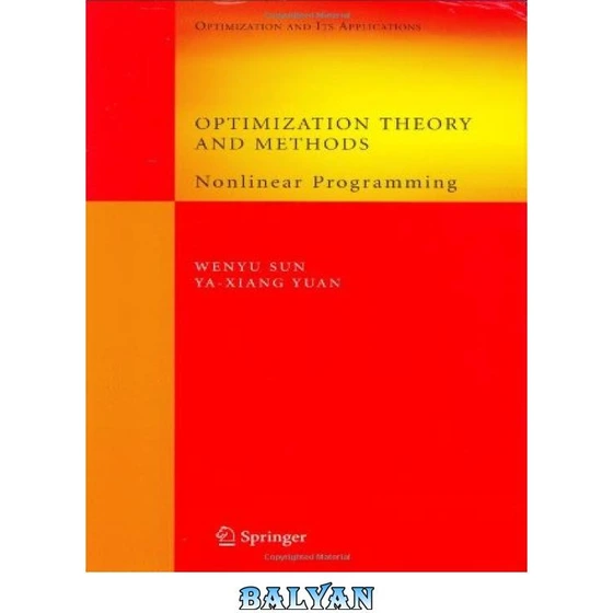 خرید و قیمت دانلود کتاب Optimization Theory And Methods Nonlinear Programming ترب