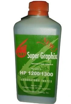 خرید و قیمت پودر تونر hp 12001300 لیزر 350 گرمی Super Graphix | ترب