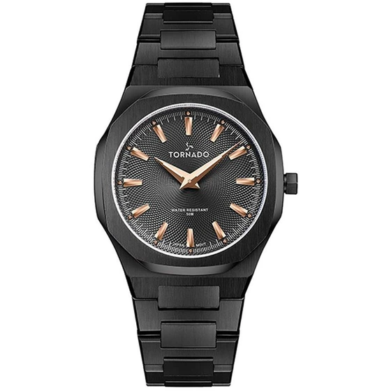 خرید و قیمت ساعت مچی مردانه تورنادو T21003-BBBBK | ترب