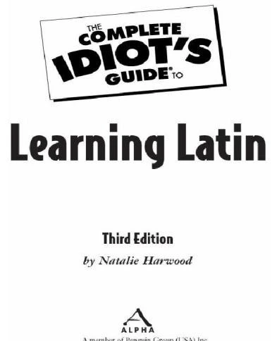 خرید و قیمت دانلود کتاب The Complete Idiot's Guide to Learning Latin ...
