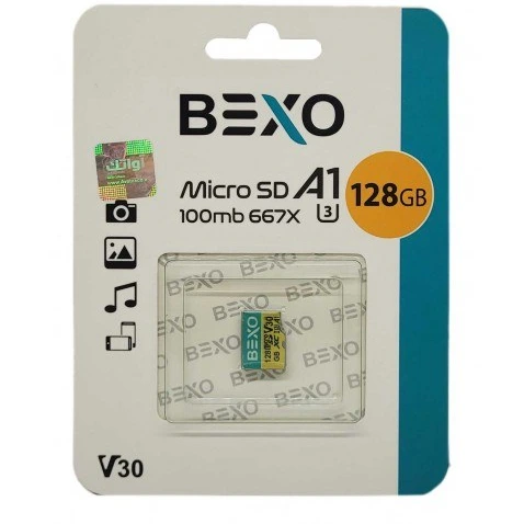 خرید و قیمت کارت حافظه BEXO 128G کلاس 10 سرعت 100MB/s 667X | ترب