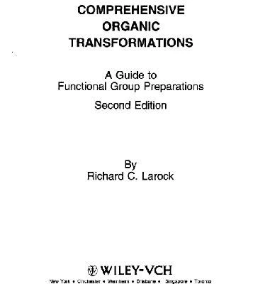 خرید و قیمت دانلود کتاب Comprehensive Organic Transformations: A Guide ...