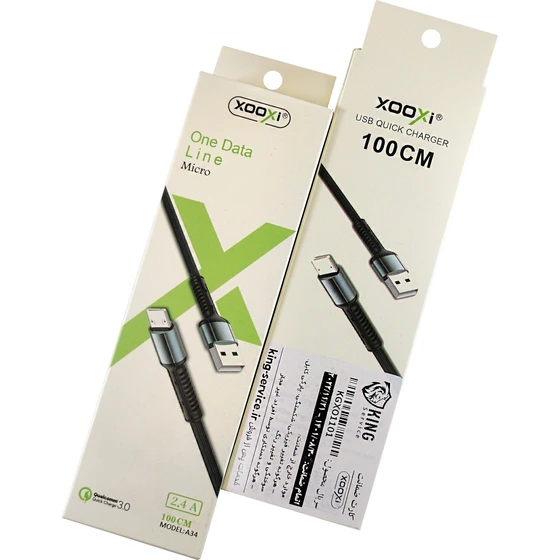 خرید و قیمت کابل شارژ میکرو ژوژی مدل Xooxi A34 | ترب