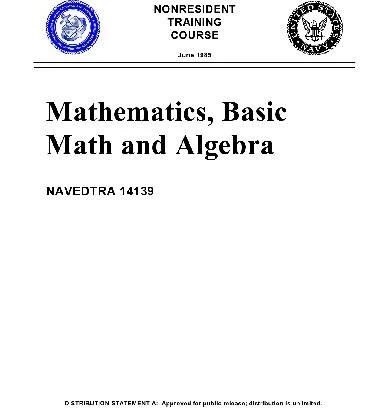 خرید و قیمت دانلود کتاب Mathematics, Basic Math and Algebra 1985 | ترب