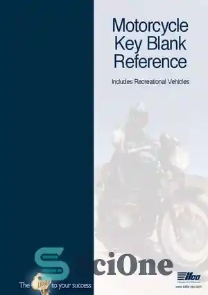 خرید و قیمت دانلود کتاب Motorcycle Key Blank Reference - مرجع خالی کلید ...