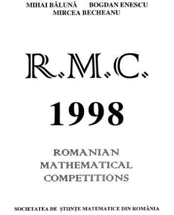 خرید و قیمت دانلود کتاب Romanian mathematical competitions 1998 | ترب