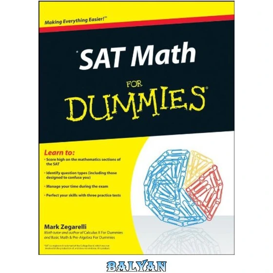 خرید و قیمت دانلود کتاب SAT Math For Dummies | ترب