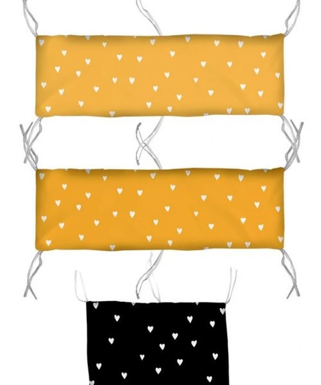 خرید و قیمت محافظ تخت کودک طرح قلب | ترب