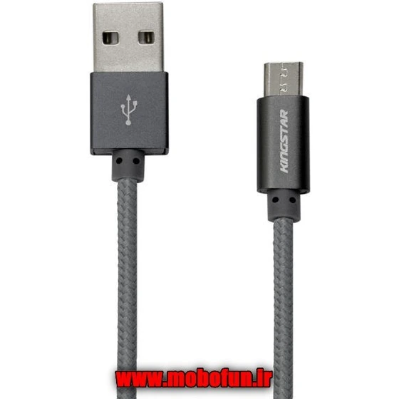 خرید و قیمت کابل تبدیل USB به microUSB کینگ استار مدل K19 A طول 1 متر | ترب