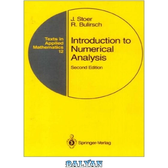 خرید و قیمت دانلود کتاب Introduction To Numerical Analysis ترب