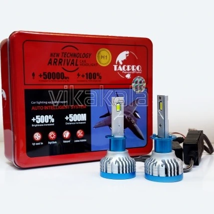 خرید و قیمت هدلایت لامپ خودرو تک پرو پایه H1 مارک tacpro | ترب