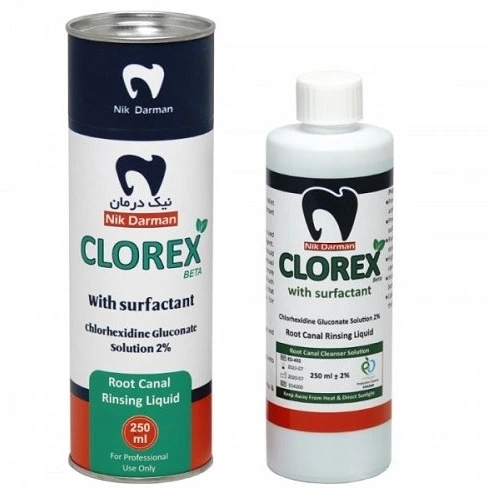 خرید و قیمت محلول کلرهگزیدین 2درصد نیک درمان CLOREX (1 لیتری) | ترب