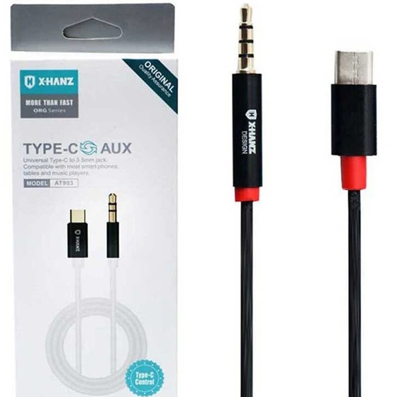خرید و قیمت تبدیل تایپ سی به AUX ایکس هانز مدل X-HANZ AT903 | ترب