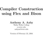 خرید و قیمت دانلود کتاب Compiler Construction Using Flex and Bison | ترب