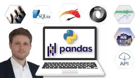 خرید و قیمت آموزش پیشرفته علم داده با Pandas به همراه 12 پروژه | Python Data Science with Pandas ...
