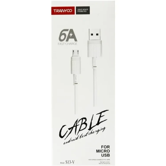 خرید و قیمت کابل شارژ Tranyooمدل S13-v (میکرو USB) | ترب