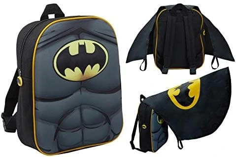 خرید و قیمت Boys Batman 3D Backpack with Foldable Cape Kids DC Comics ...