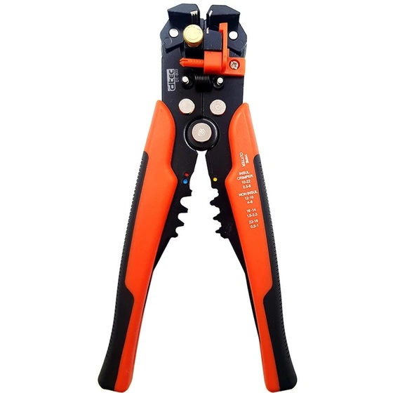 خرید و قیمت انبر سیم لخت کن چندکاره دی تک مدل DT-803 سایز 8 اینچ | ترب