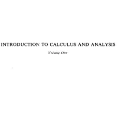 خرید و قیمت دانلود کتاب Introduction to Calculus and Analysis: Vol 1 ...